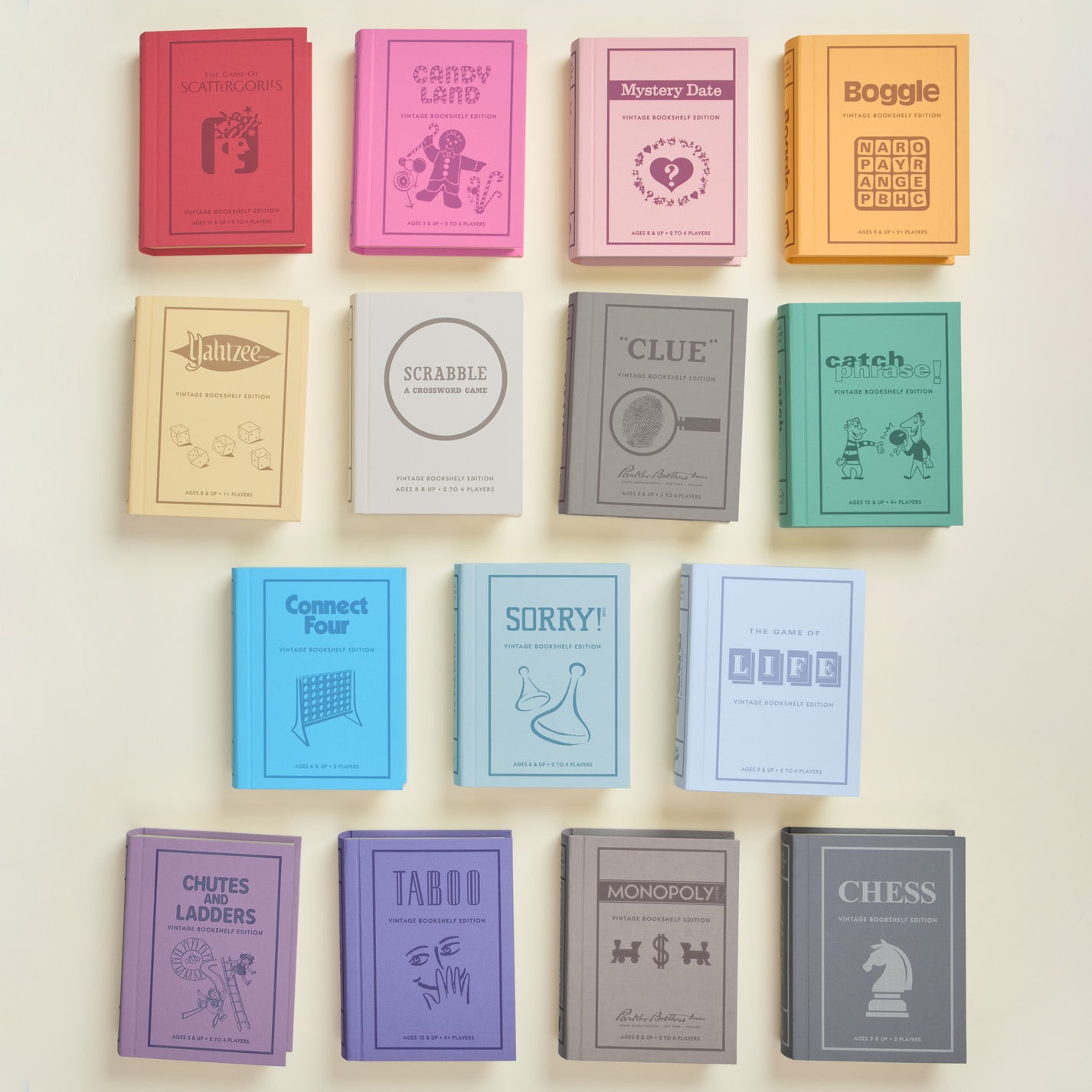 Vintage Bookshelf Games – 15 Pack – WS Game Company